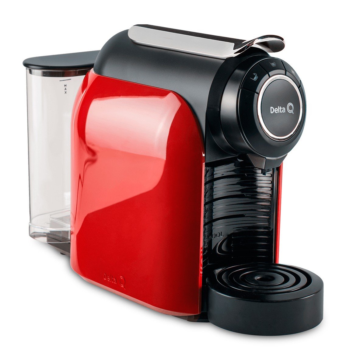 Café Fácil - Cafeteira Expresso Qool Evolution Delta Q Vermelha 110v